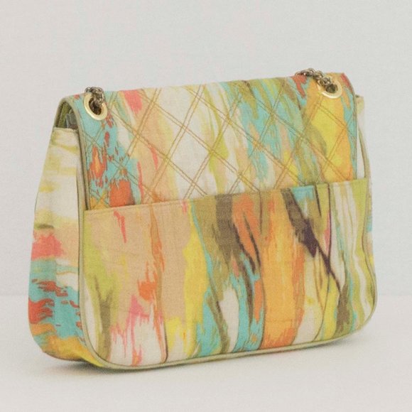Randi & Will Collection | Bags | Handbag Linen Printed Material With ...